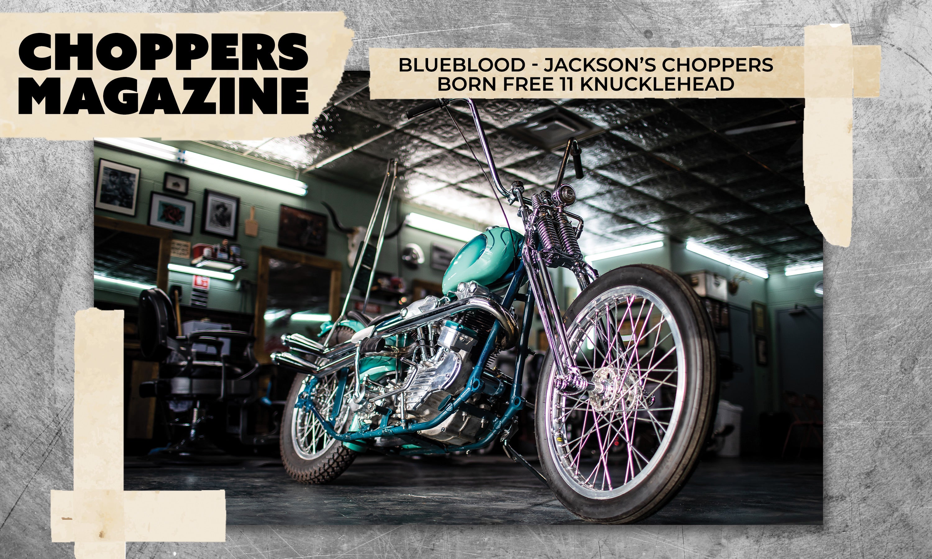 Blueblood - Jackson's Choppers' Born Free 11 Knucklehead