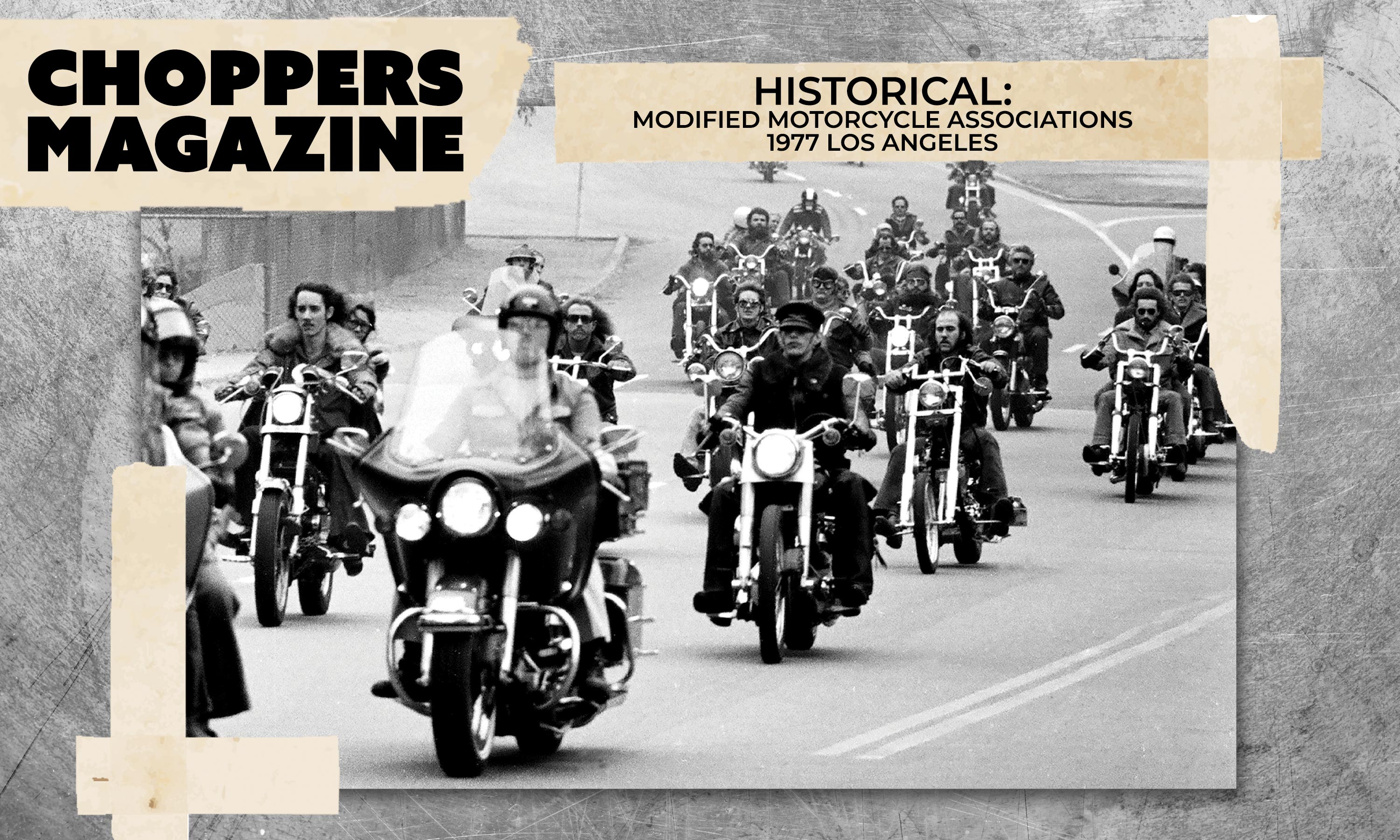 Historical - Modified Motorcycle Association 1977 Los Angeles Toy Run ...