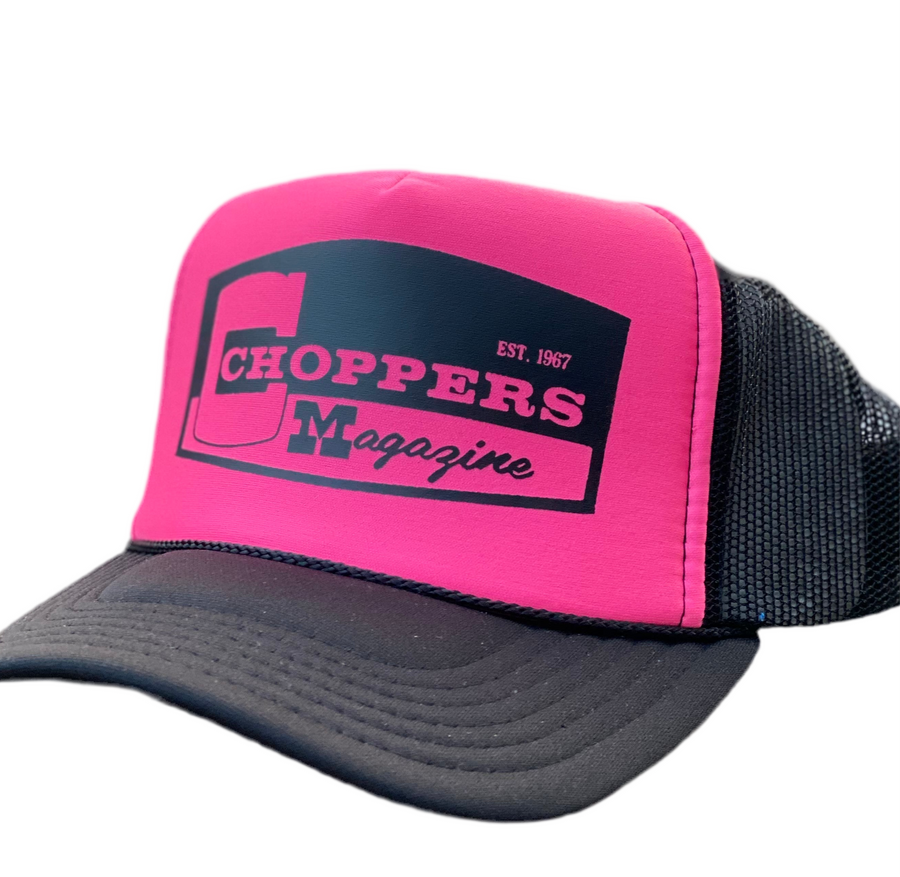 Choppers Magazine | Choppers Badge Yellow Trucker Hat