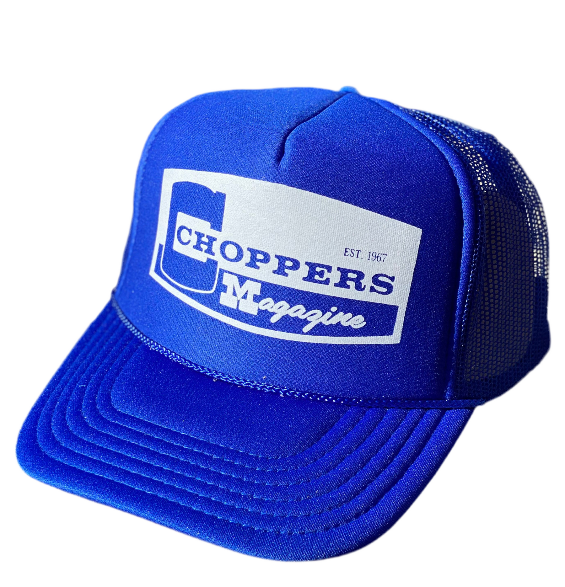 Choppers Magazine | Choppers Badge Yellow Trucker Hat