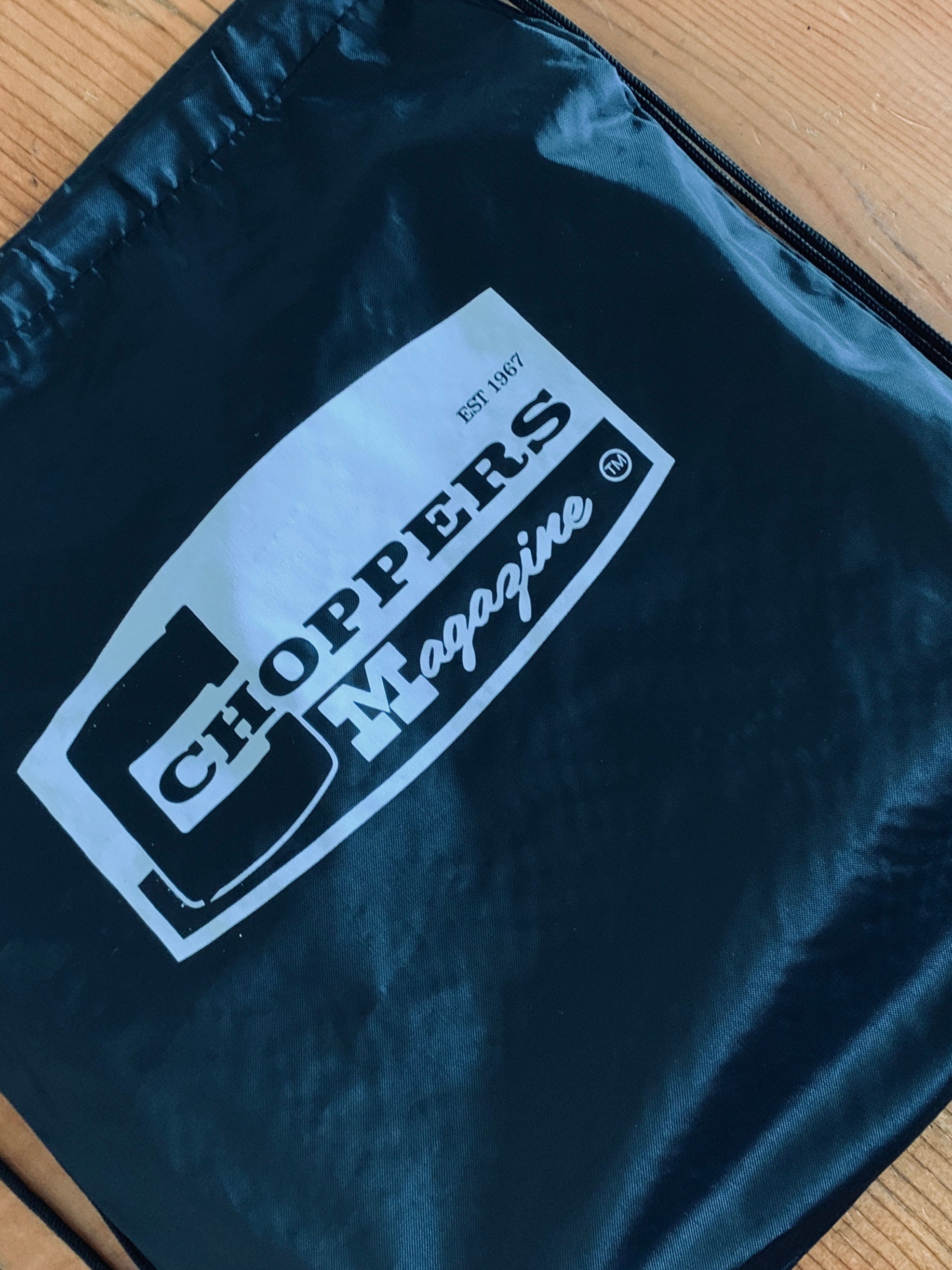 Choppers Badge Drawstring Backpack